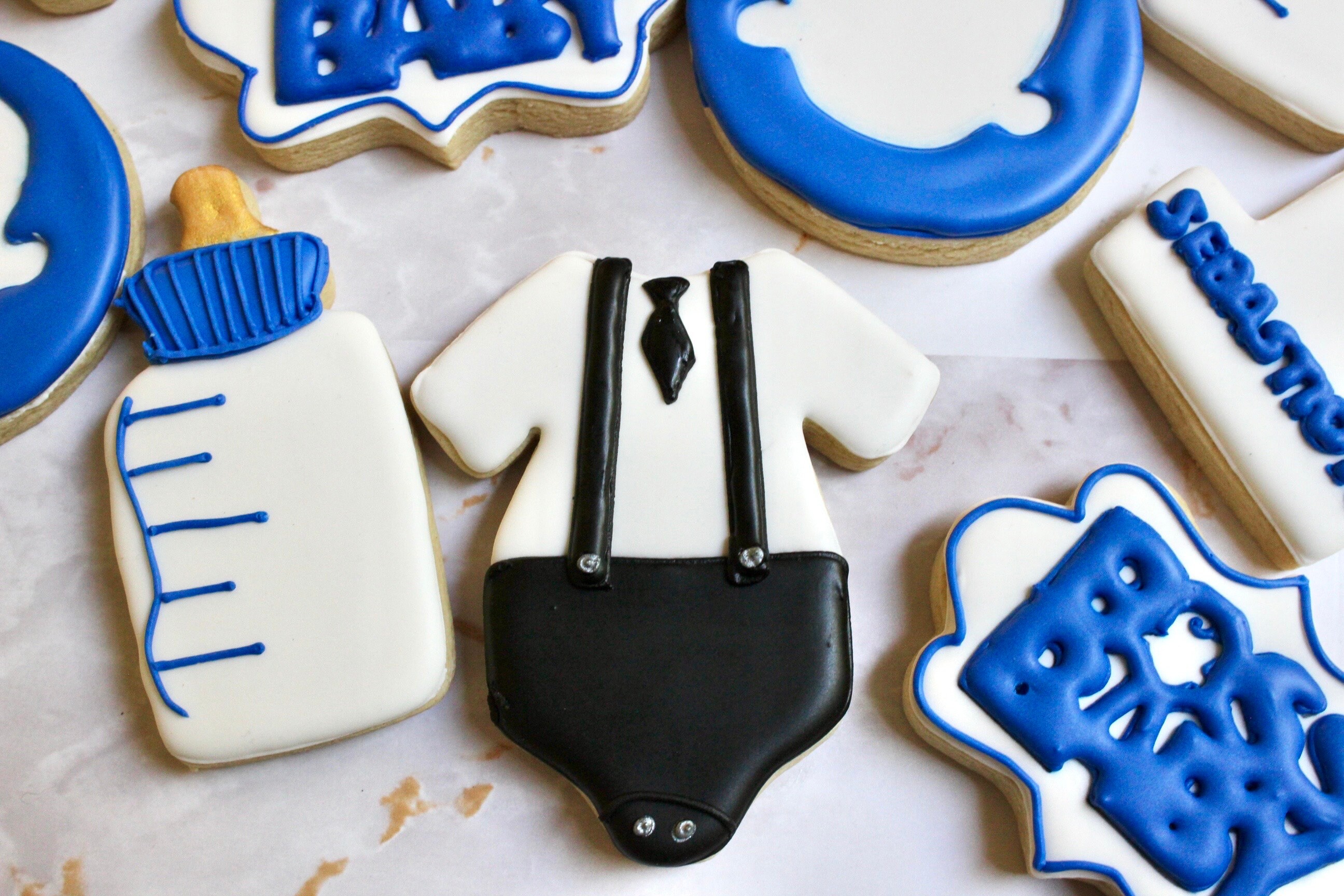 Custom Boss Baby Themed Birthday Cookies. - Etsy