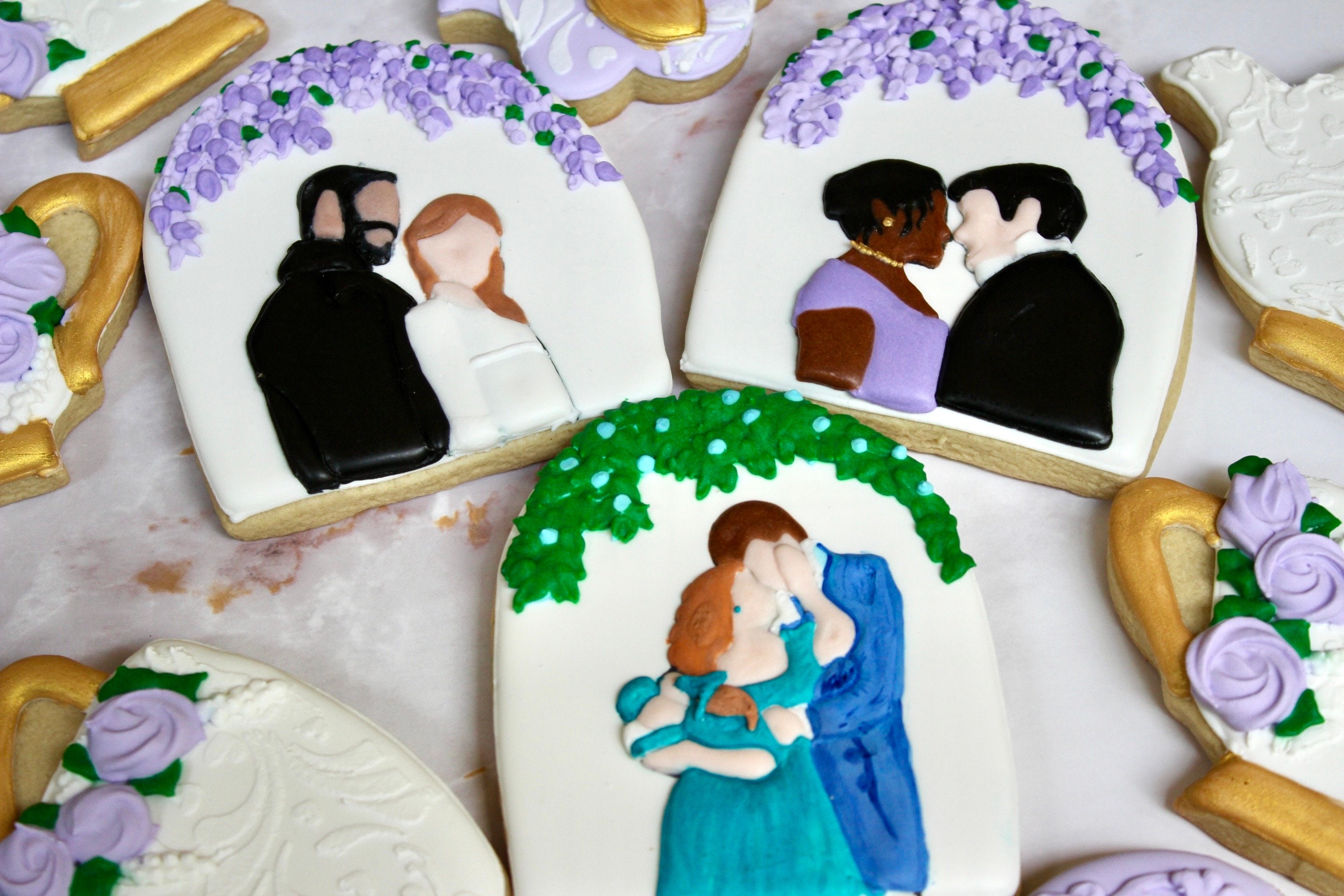 Bridgerton Themed Cookies - Etsy