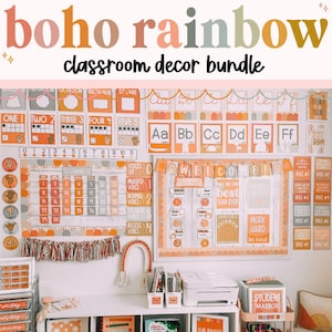 Boho Classroom Decor - Etsy