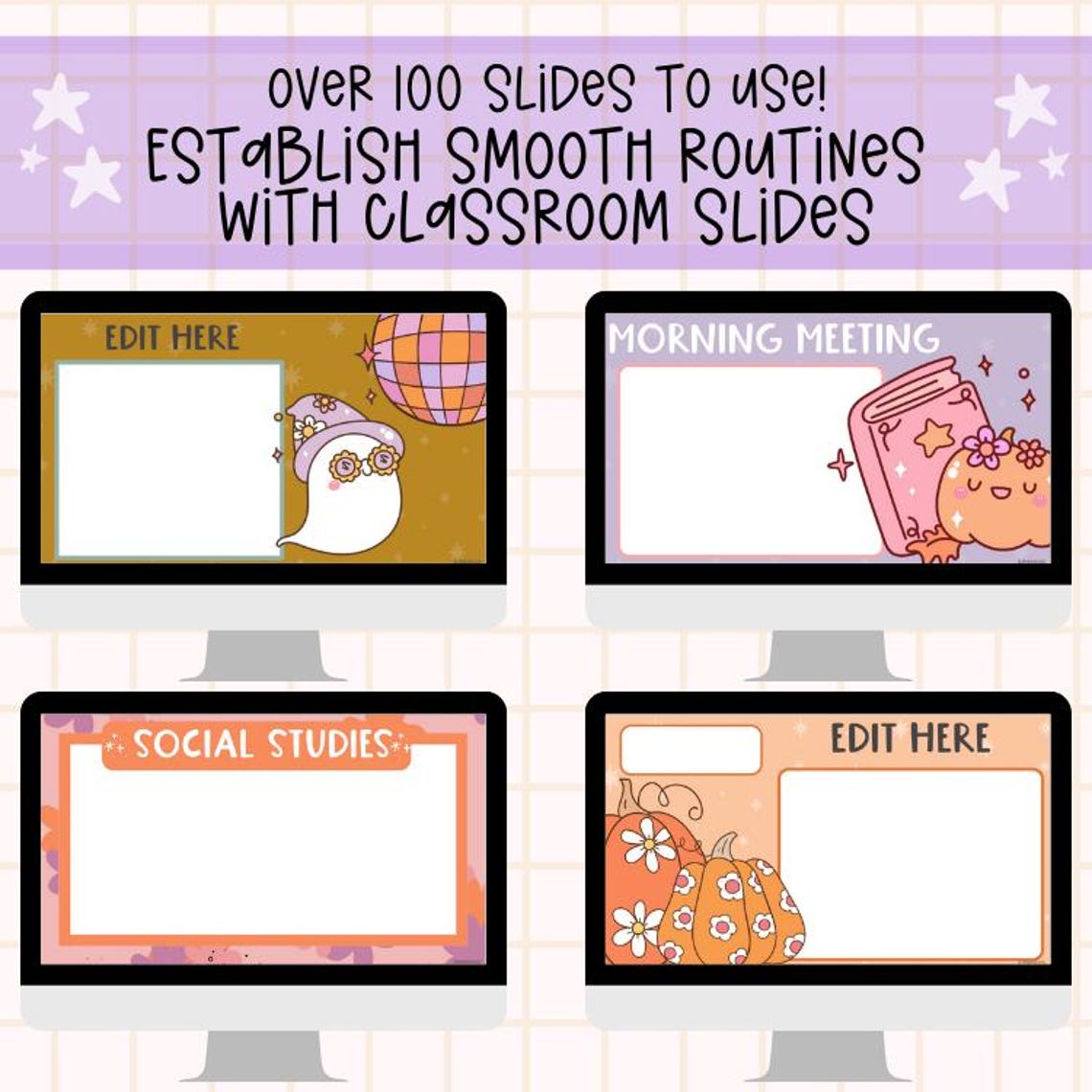 Halloween Slides, Classroom Slides, Daily Slides, Classroom ...