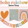 Boho Rainbow Classroom Decor Bundle, Editable, Calm Classroom Decor ...