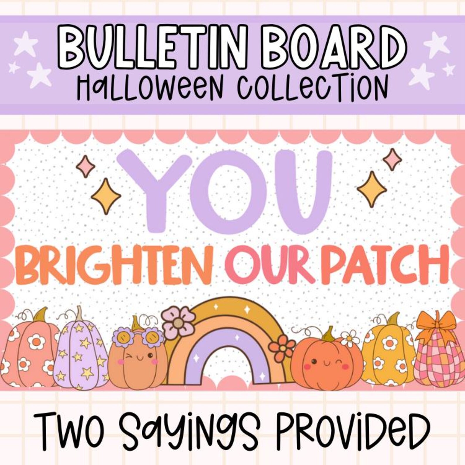 Halloween Bulletin Board, Classroom Decor, Bulletin Board, Fall ...