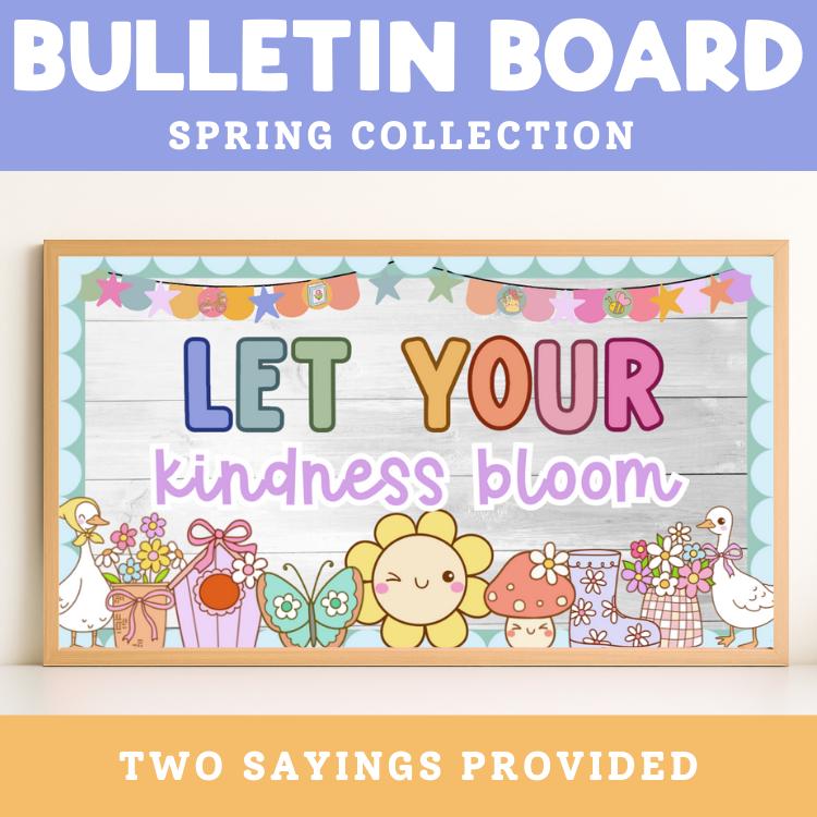 Easter Bulletin Board, Editable Posters, Bulletin Board, Classroom ...