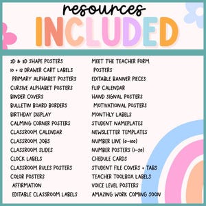 Petal Pop Pastel Classroom Decor Bundle, Calm Classroom Decor ...