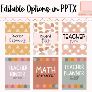 Binder Covers, Boho Rainbow, Calm Classroom Decor, Classroom ...