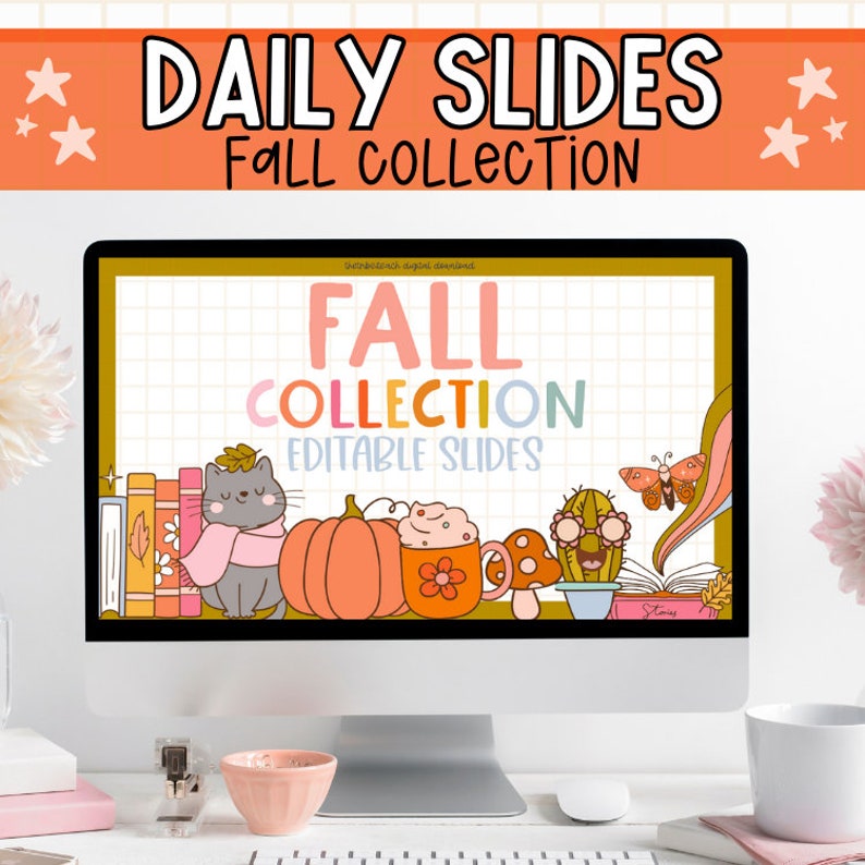 Fall Classroom Slides, Daily Slides, Fall Slides, Classroom ...