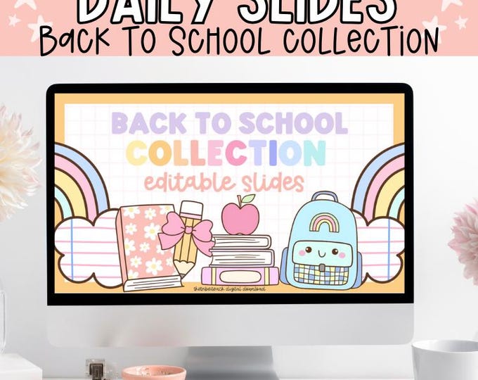 EDITABLE/ Canva/ Teacher Slides/ Classroom Slides/ Instant Download ...