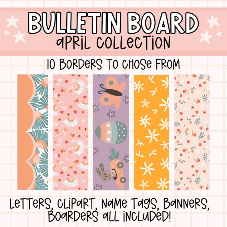 Easter Bulletin Board, Editable Posters, Bulletin Board, Classroom ...