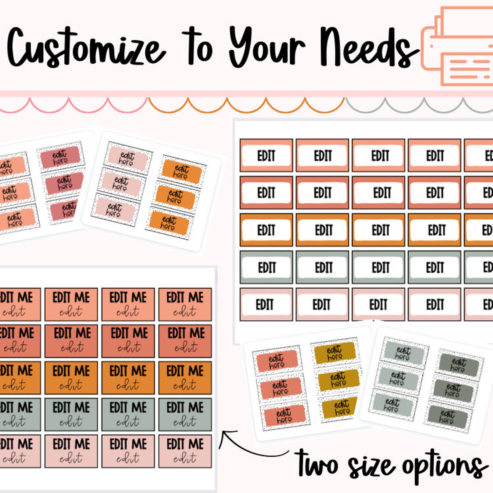 Teacher Toolbox, Editable Labels, Toolbox Labels, Boho Rainbow ...