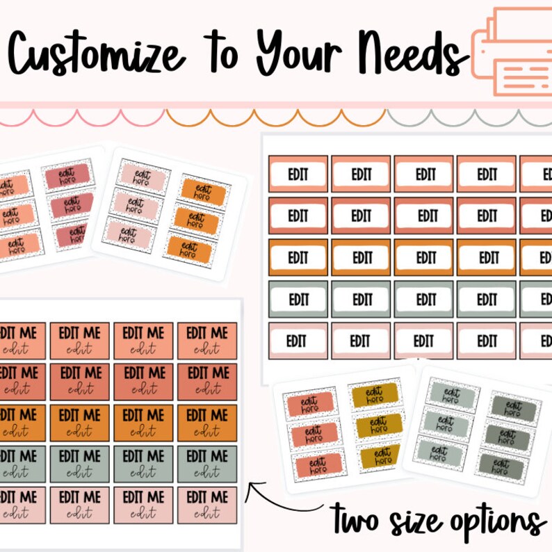 Teacher Toolbox, Editable Labels, Toolbox Labels, Boho Rainbow ...