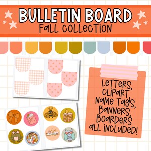 Fall Bulletin Board, Classroom Decor, Bulletin Board, Fall Classroom ...