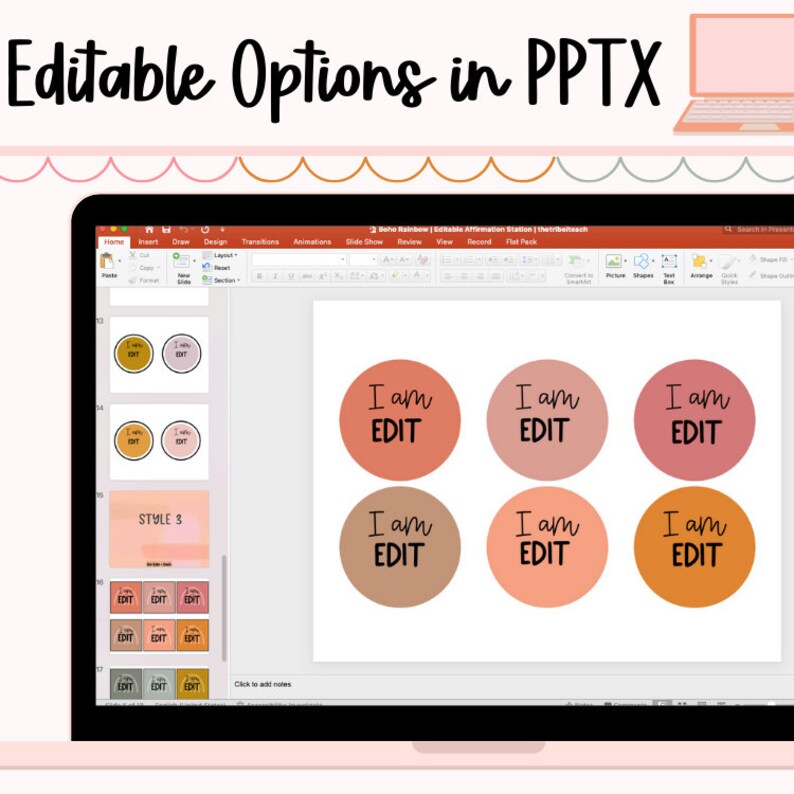 Affirmation Station, Positive Affirmations, Boho Rainbow, Classroom ...