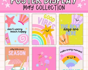 May Bulletin Board, Editable Posters, Bulletin Board, Classroom ...