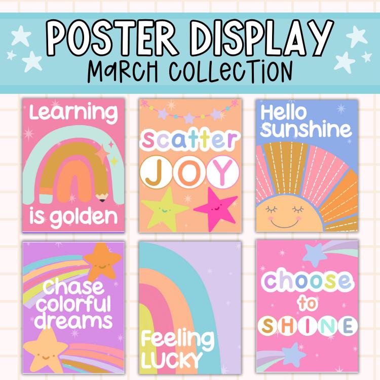 Spring Bulletin Board, Editable Posters, Classroom Decor, Bulletin ...