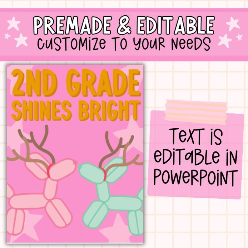 Christmas Bulletin Board, Editable Posters, Classroom Decor, Bulletin ...