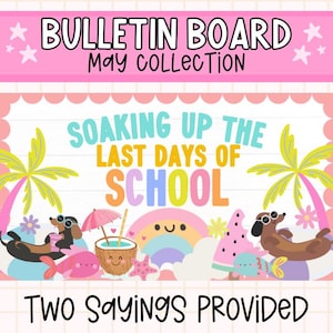 May Bulletin Board, Editable Posters, Bulletin Board, Classroom ...