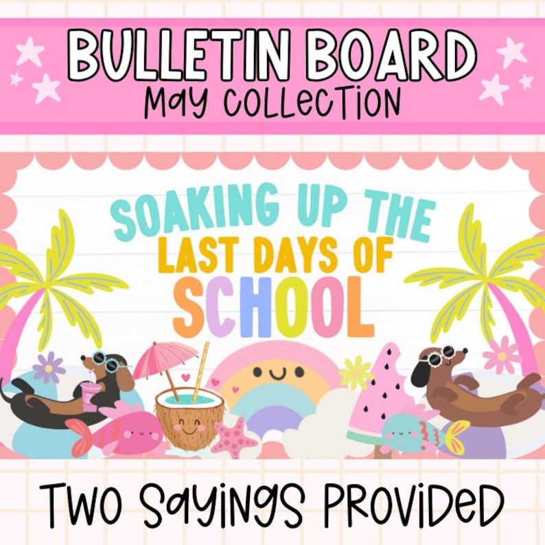 May Bulletin Board, Editable Posters, Bulletin Board, Classroom ...