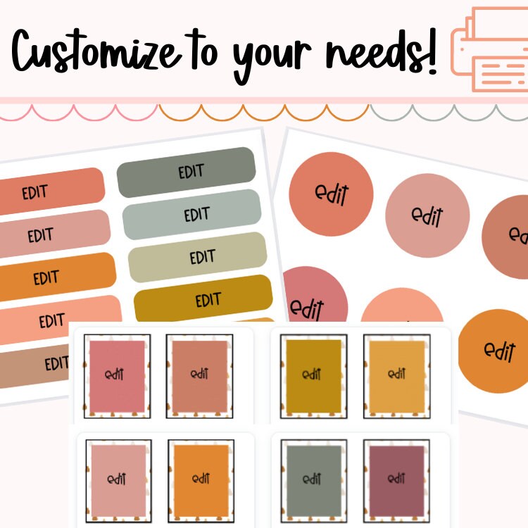 Classroom Labels, Editable Labels, Boho Rainbow, Classroom Organization ...
