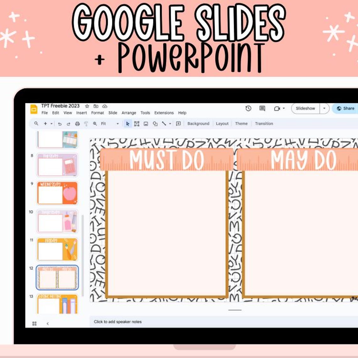 Seasonal Classroom Slides, Year Long Slides, Classroom Slides, Daily ...