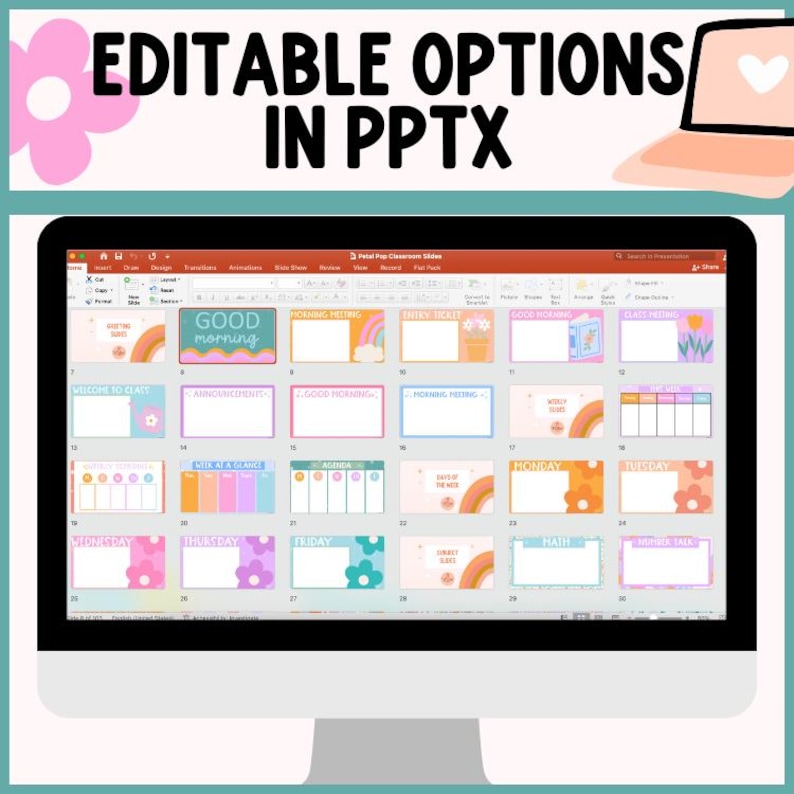 Petal Pop Pastel Classroom Decor Bundle, Calm Classroom Decor ...