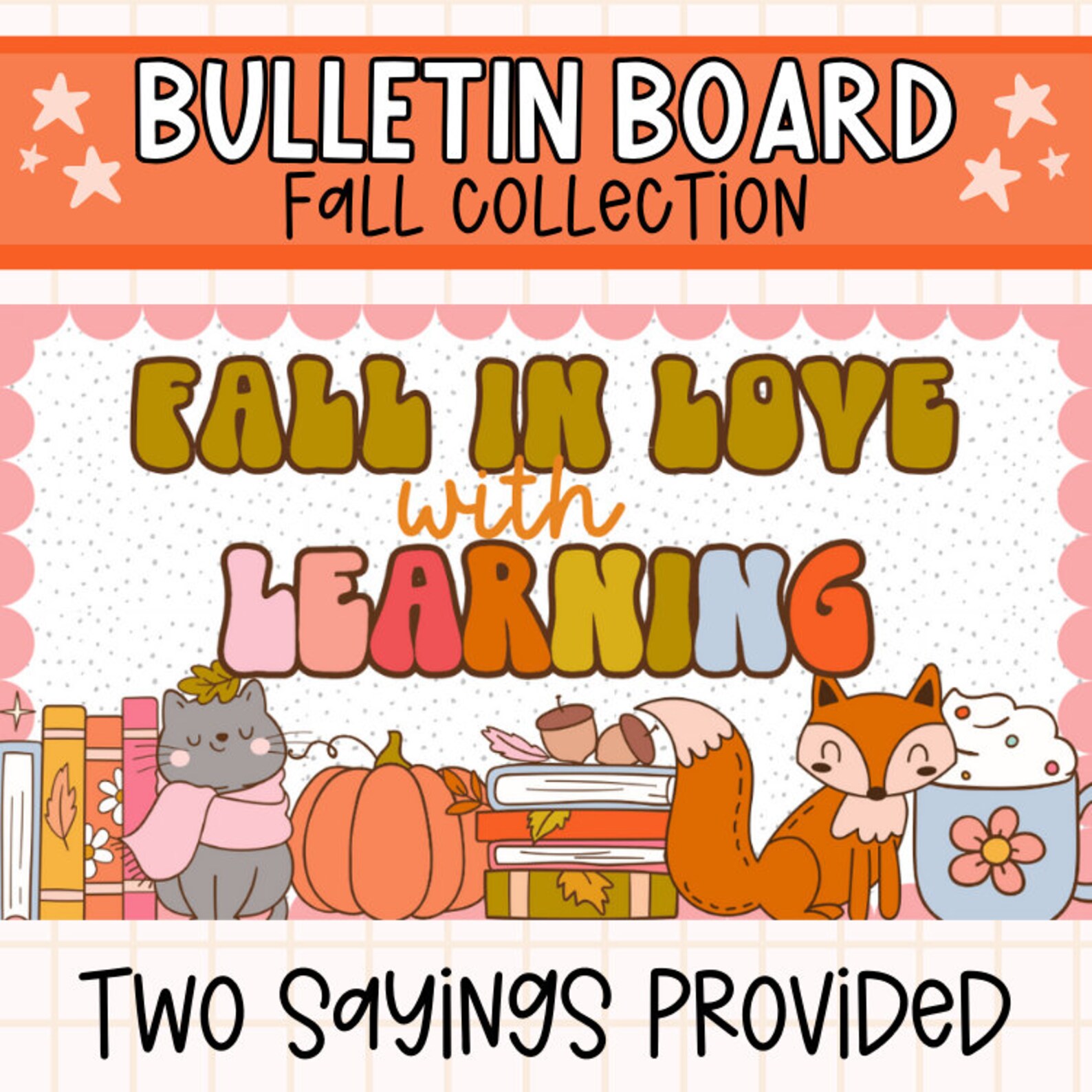 Fall Bulletin Board, Classroom Decor, Bulletin Board, Fall Classroom ...