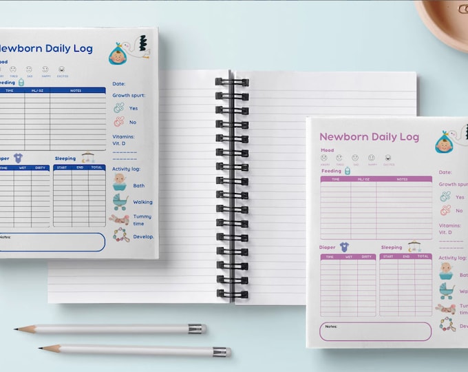 EDITABLE Baby Daily Log, Infant Daily Log, Toddler Daily Report, Baby ...