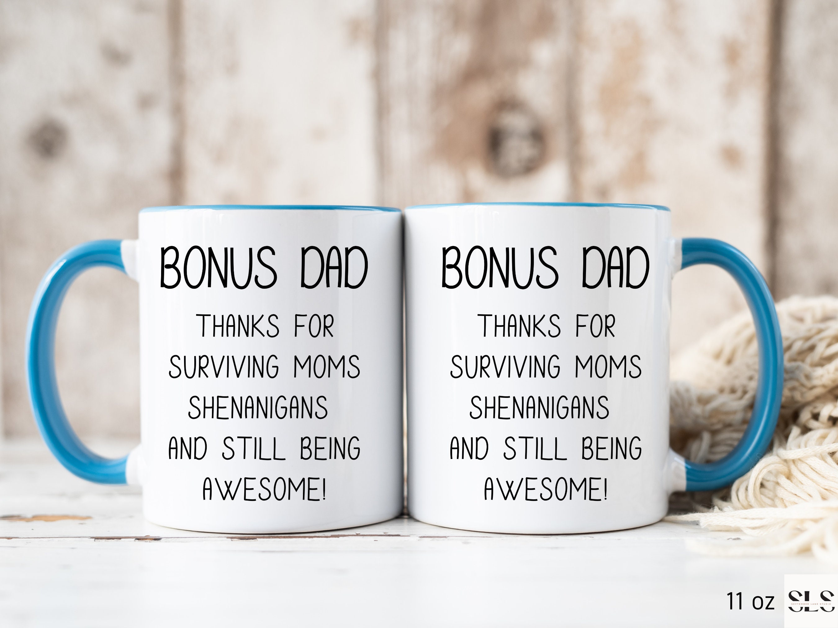 Bonus Dad Fathers Day Gift, Bonus Dad Christmas Gift, Bonus Dad Mug ...