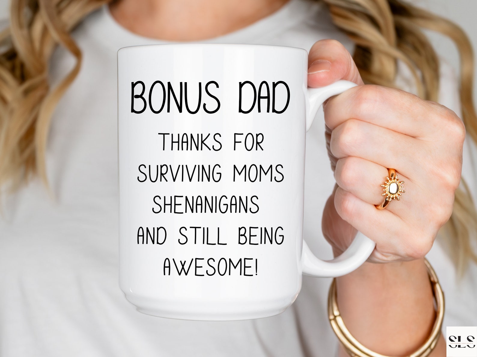 Bonus Dad Fathers Day Gift, Bonus Dad Christmas Gift, Bonus Dad Mug ...