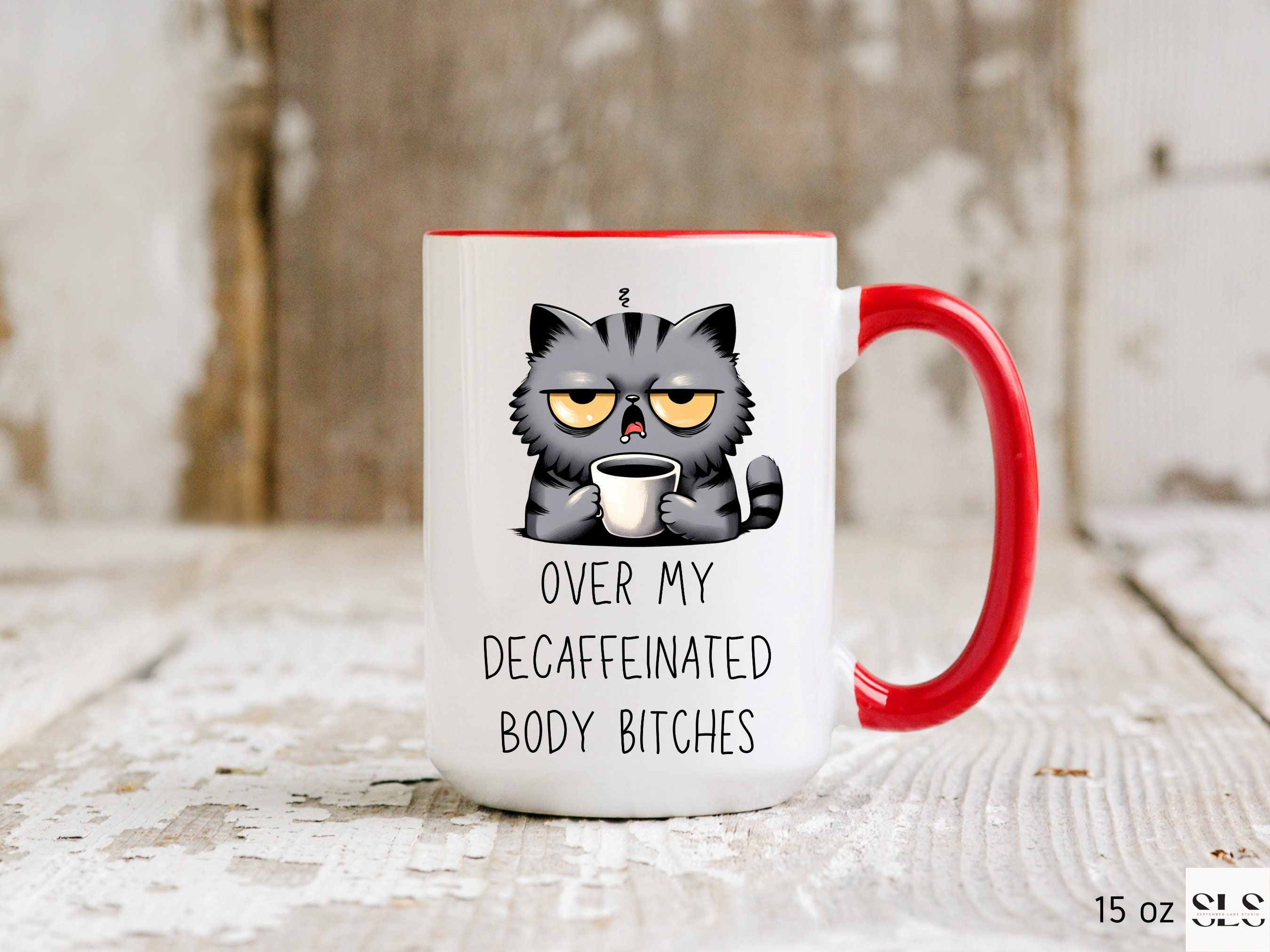 Funny Cat Coffee Mug, Funny Cat Mug, Cat Lover Gift, Cat Owner Gift ...