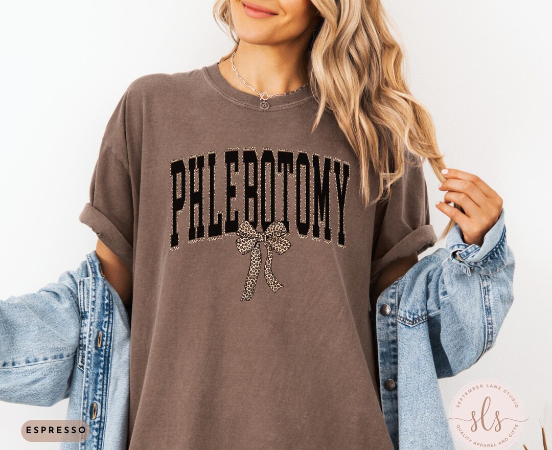 Comfort Colors Phlebotomy Shirt, Phlebotomist T Shirt, Phlebotomist ...