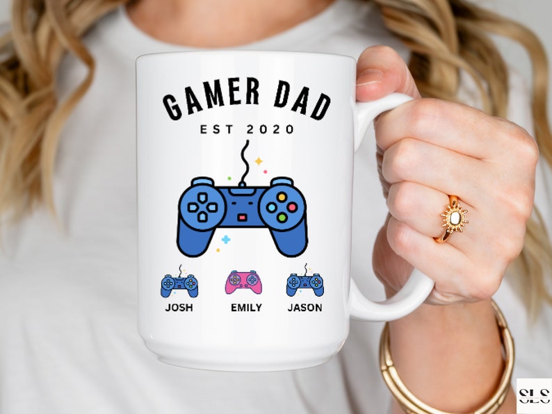Gaming Dad Gift, Gamer Dad, Gift for Gamer Dad, Gamer Dad Mug, Gaming ...
