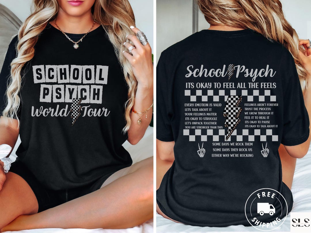 School Psychologist Mental Health Shirt, School Psych Shirt, School ...