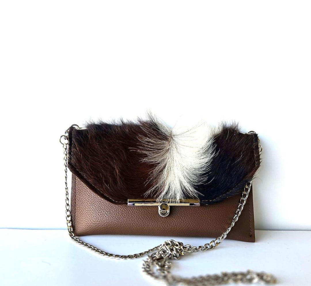 Mini Snickers - a Genuine Cowhide Leather Crossover Purse - Etsy