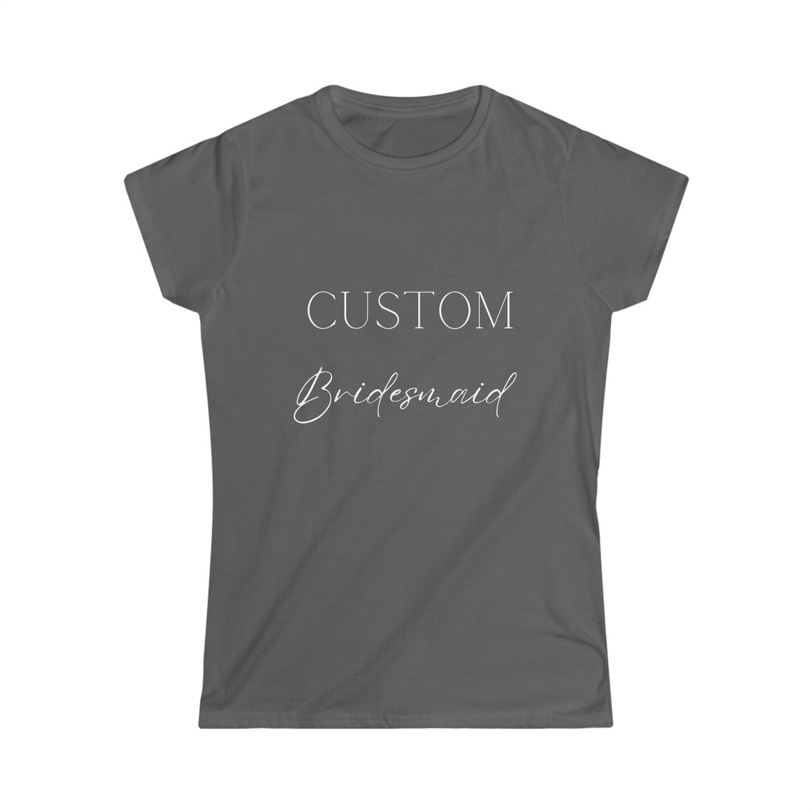 Custom Bridal Crew, Personalized Bridesmaid, Bridal Squad, Bachelorette ...