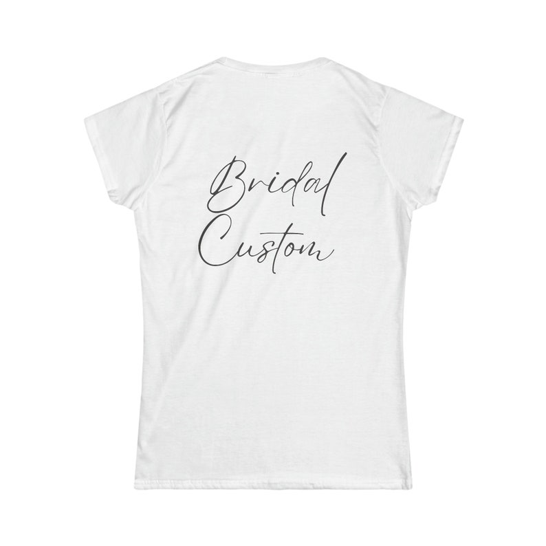 Custom Bridal Crew, Personalized Bridesmaid, Bridal Squad, Bachelorette ...