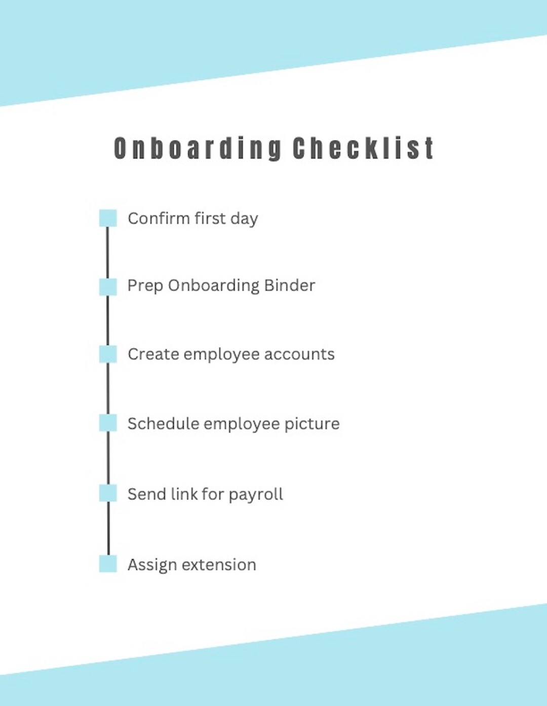 Onboarding Checklist - Etsy