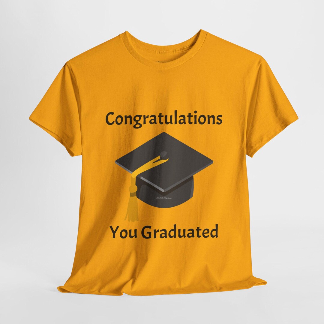 Congratulations You Graduated T-shirt - Etsy