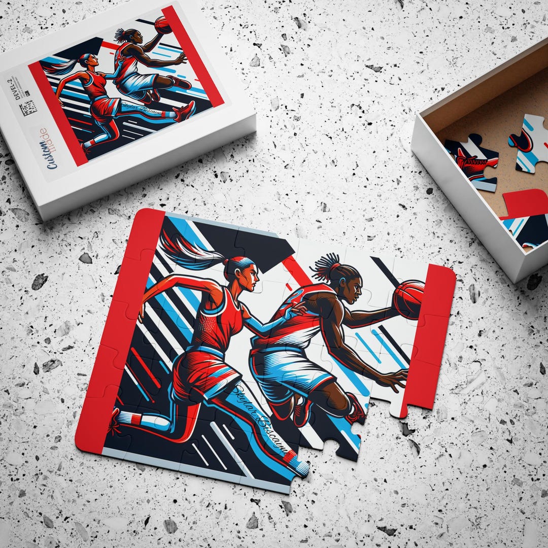 Kids' Puzzle, 30-piece - Basketball One on One, Sports Jigsaw Puzzle ...