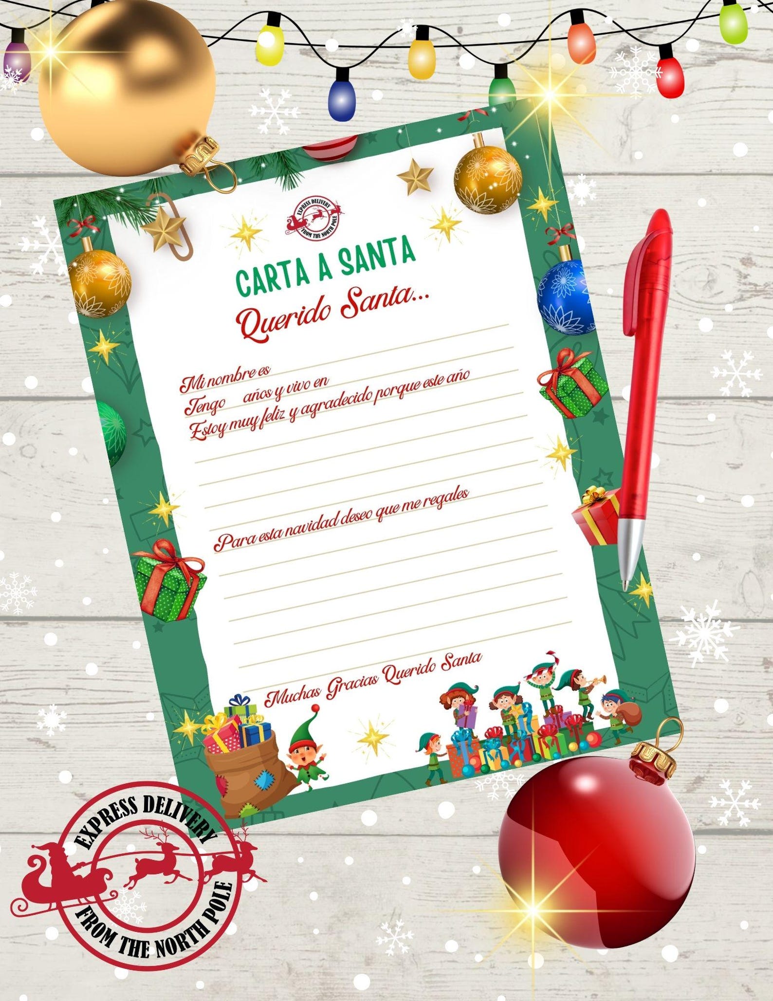 Letter to Santa, Letter to Santa Claus, Letter to Santa Claus ...