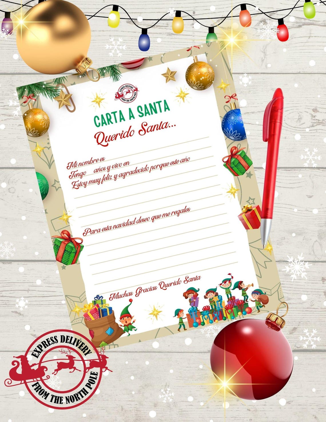 Letter to Santa, Letter to Santa Claus, Letter to Santa Claus ...