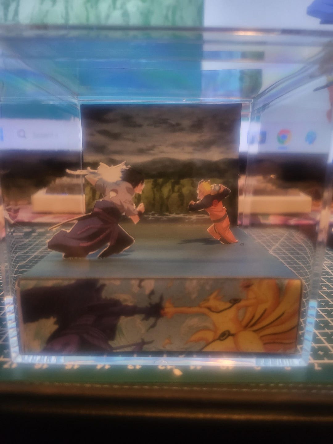 Naruto Vs Sasuke Nostalgia Cube - Etsy