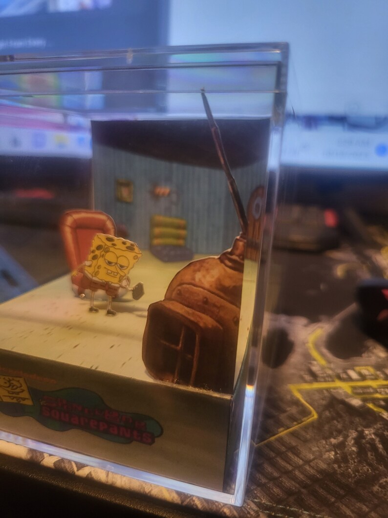 Spongebob Meme 1 Nostalgia Cube - Etsy