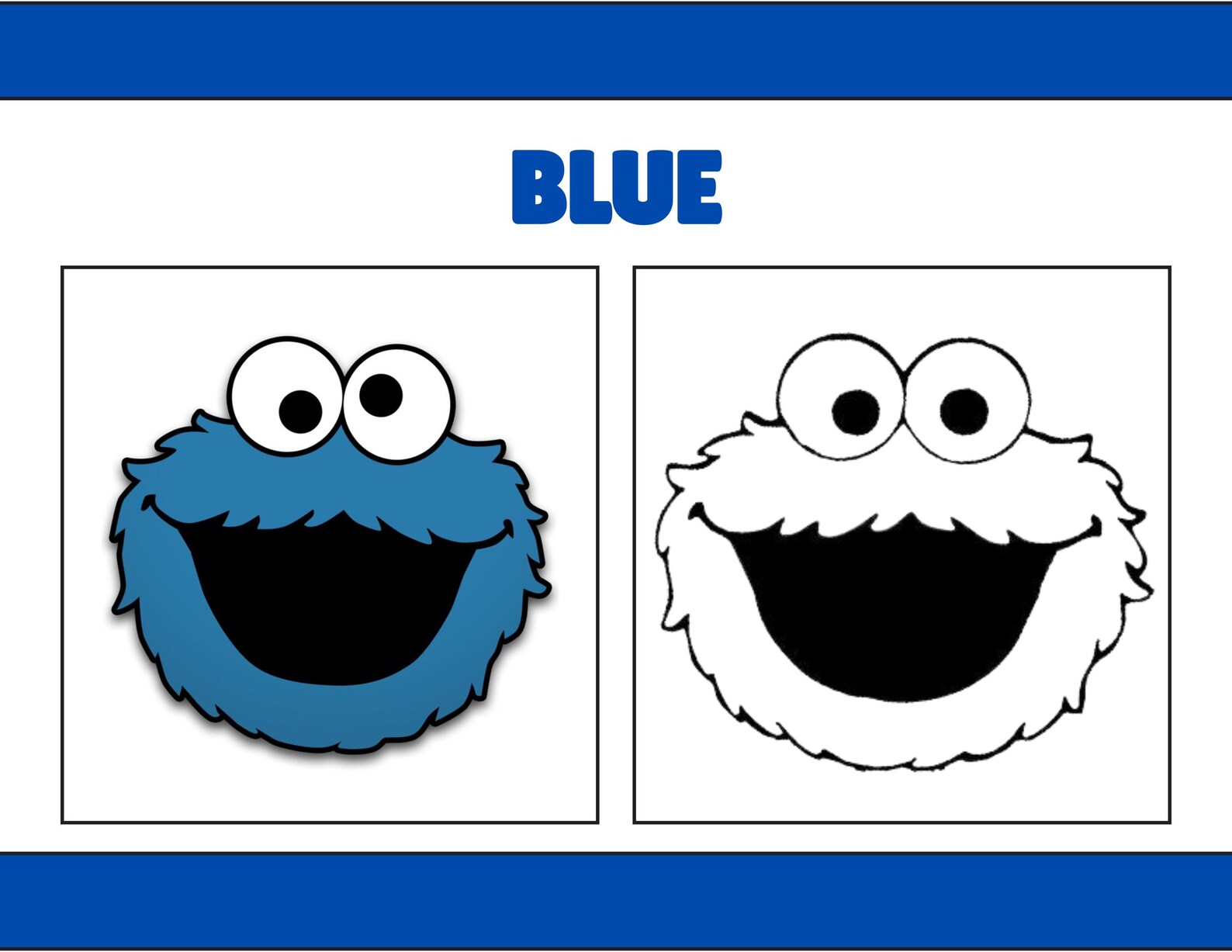 Sesame Street Coloring Activity Sheets - Etsy