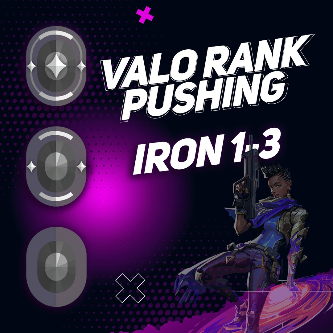 Valorant Rank Boosting Service I Iron 1 to 3 I 1 Day Delivery I Get ...