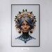 Ancient Futurist Cyborg Grandma, PRINTABLE Wall Art Print | Digital ...