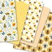 Honeybee Digital Paper Pack, Seamless Patterns, Instant Download ...