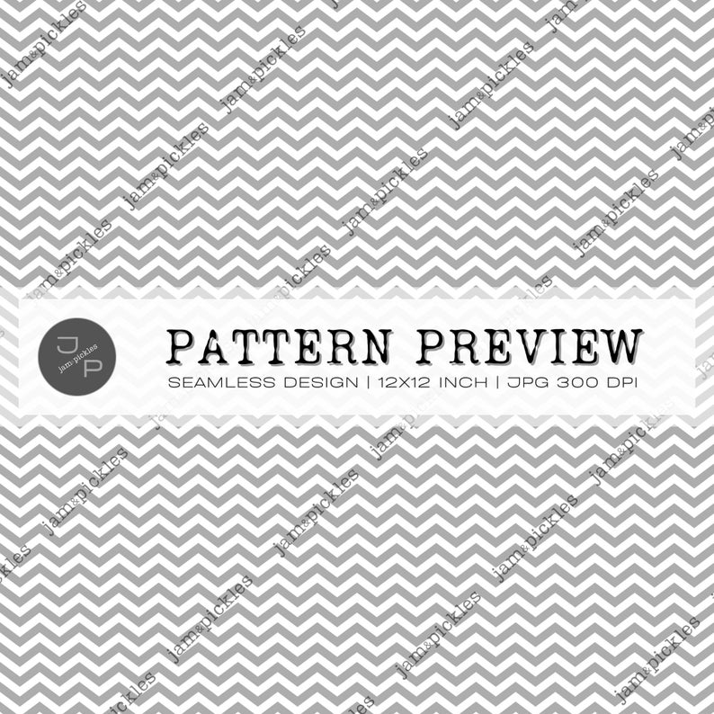 Thin Chevron Digital Paper Pattern, Seamless, 24 Primary Color Paper ...