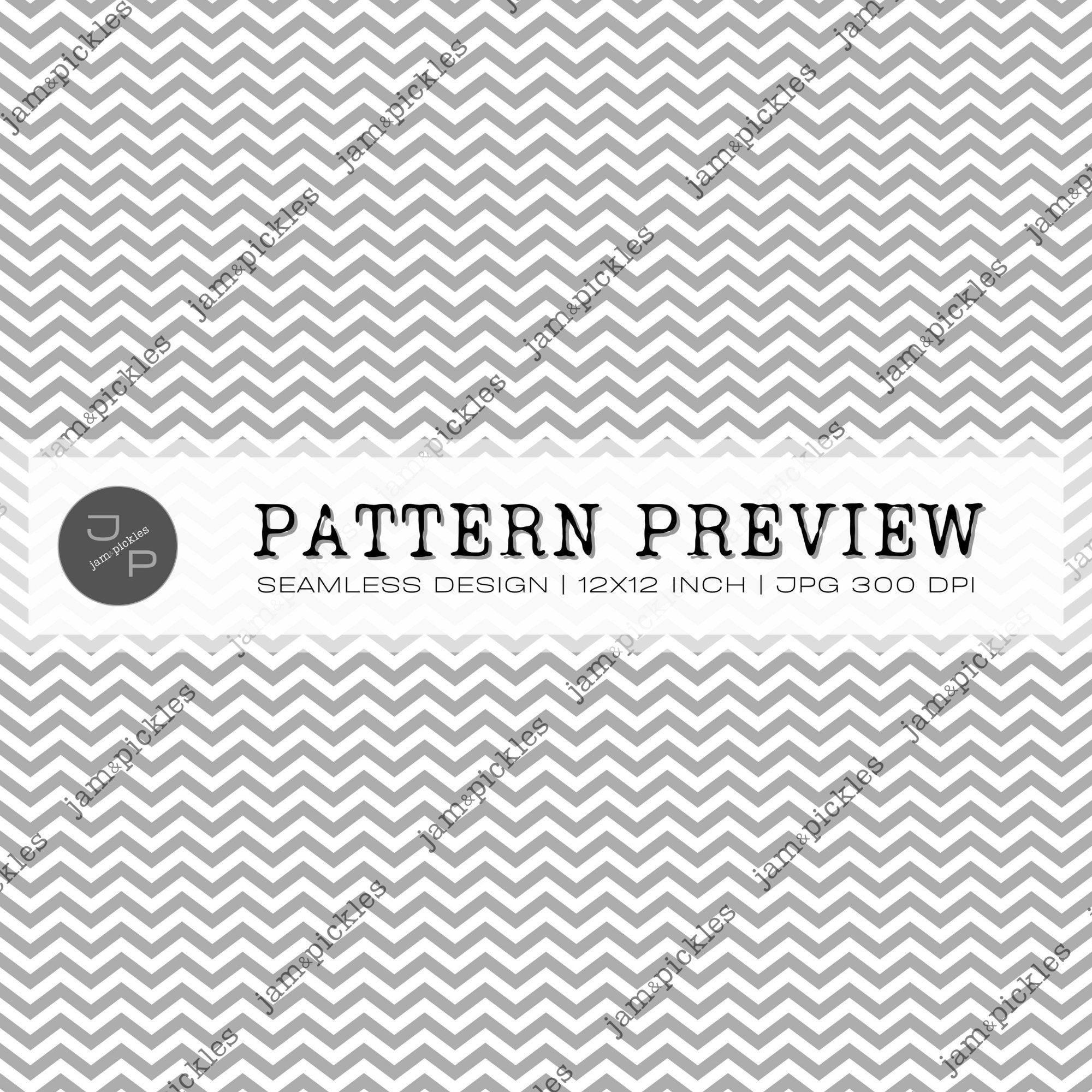 Thin Chevron Digital Paper Pattern, Seamless, 24 Primary Color Paper ...