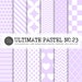 Gingham Digital Paper Pattern, Seamless, 24 Primary Color Paper Pack ...