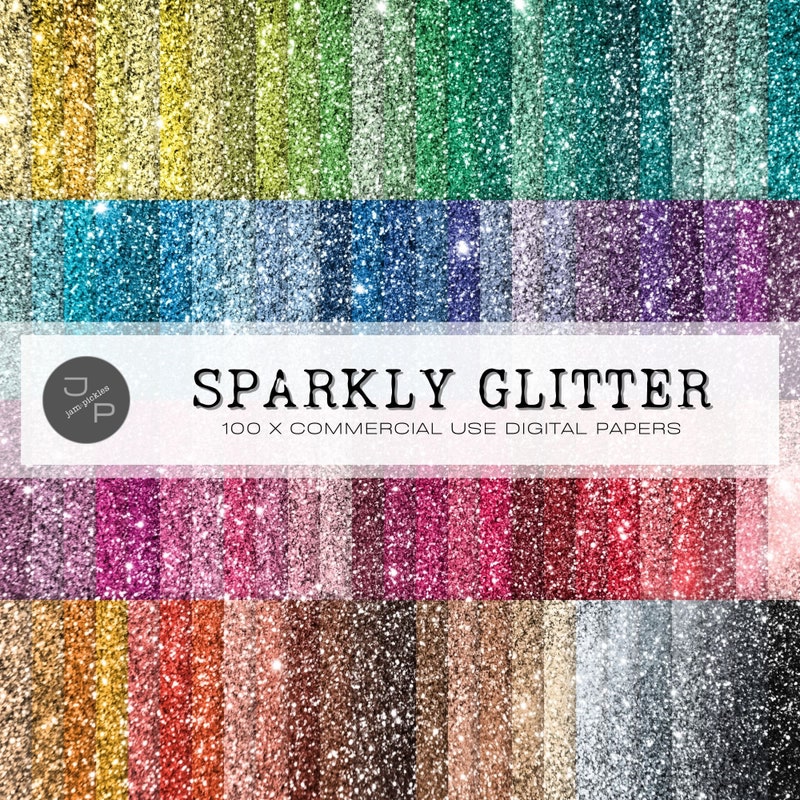 Glitter Wallpaper - Etsy